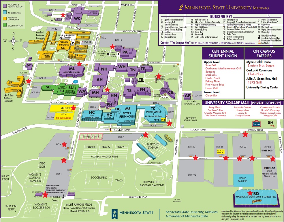 Emergency Phones | Minnesota State University, Mankato